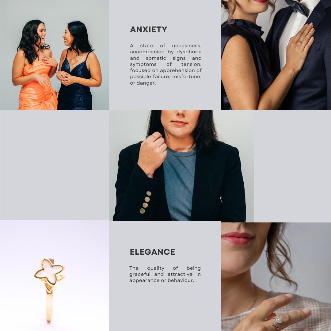 Elegant Luxury Fidget Rings & Anxiety Rings for Women – Subtly Anxious